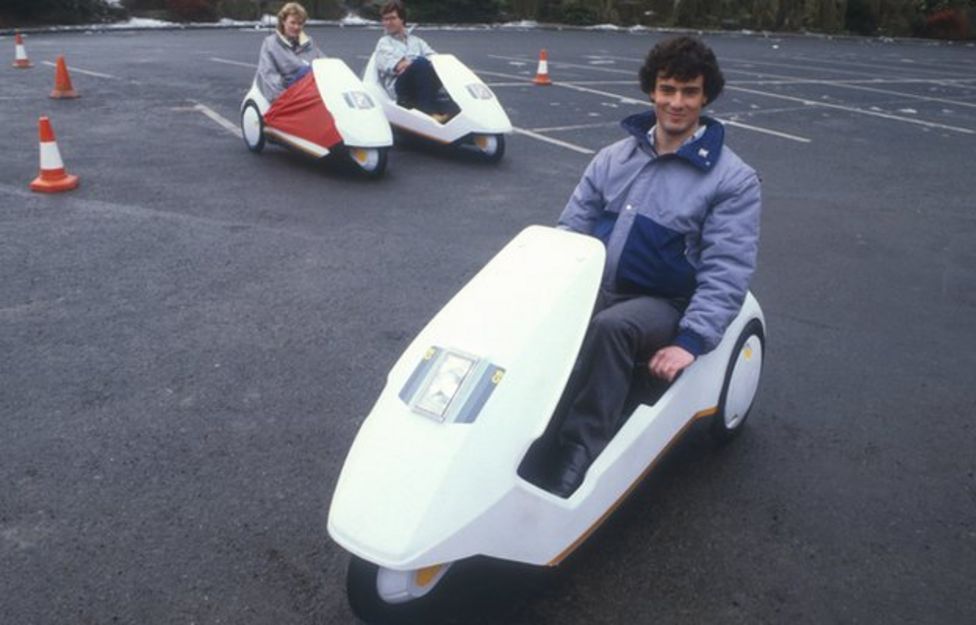 Sinclair C5 built in Merthyr in 1984 'was ahead of its time' - BBC News