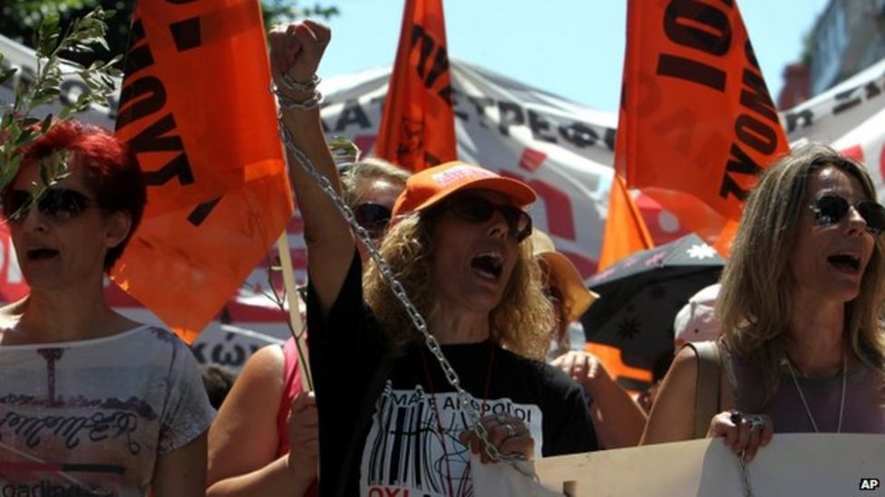 Greek Public Sector Workers Hold 24 hour Strike BBC News greek-public-sector-workers-hold-24-hour-strike-bbc-news