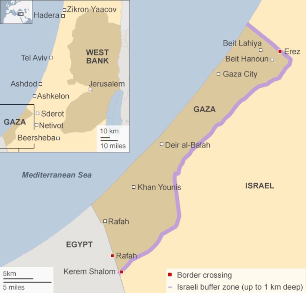 Gaza shelling by Israel leads to deadliest day of conflict - BBC News