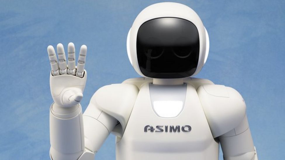 Honda's new Asimo robot can run, jump and sign - BBC News