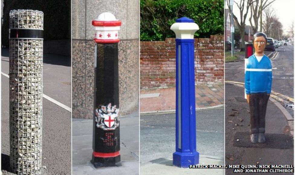 The curious world of England's street furniture - BBC News