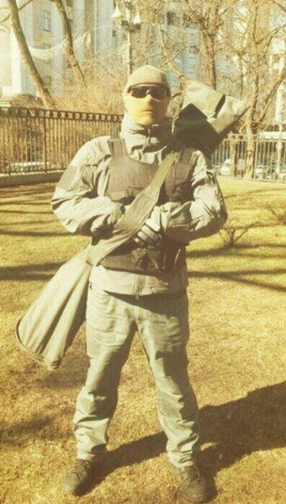 Ukraine conflict: 'White power' warrior from Sweden - BBC News