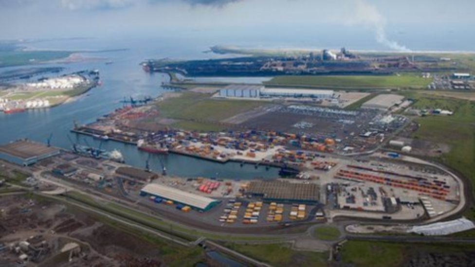 Teesport to get new £3m rail terminal - BBC News