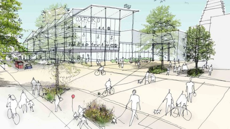 Oxford station design competition winners revealed - BBC News