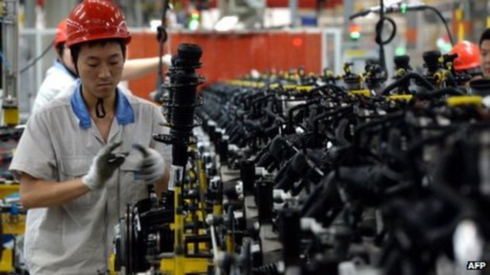 China manufacturing growth speeds up - BBC News