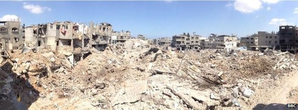 Gaza conflict: 12-hour truce as deaths top 900 - BBC News