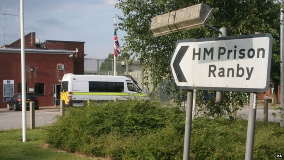 HMP Ranby prison death: Four men arrested - BBC News