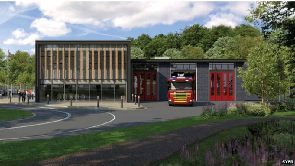 Sheffield fire stations' building work begins - BBC News
