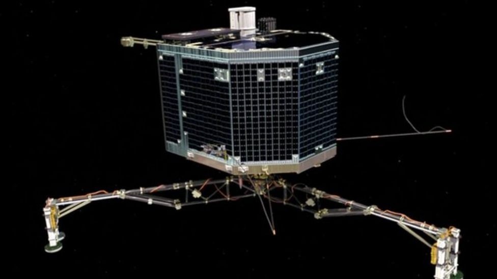 Rosetta mission: Philae comet lander pictures its target - BBC News
