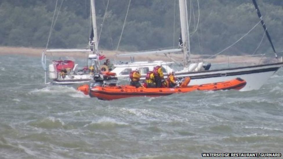 Solent yachtsman dies in boom accident - BBC News