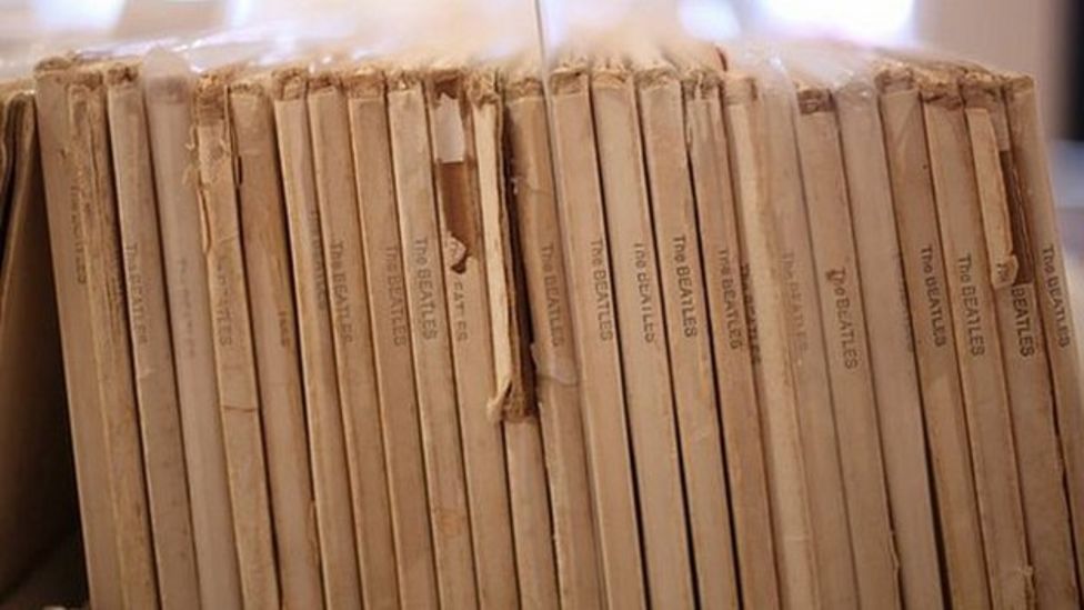 The Beatles: Rare first edition White Album given to charity - BBC News