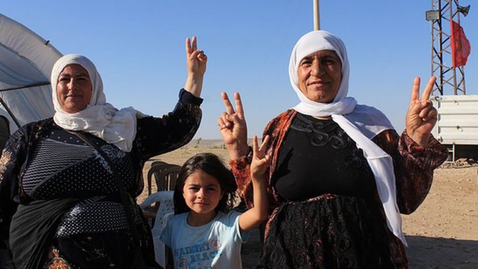 Touring a Kurdish capital in the US - BBC News