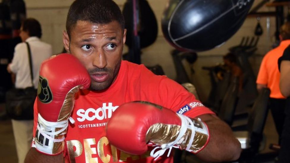 Hundreds greet boxer Kell Brook at Sheffield homecoming - BBC News