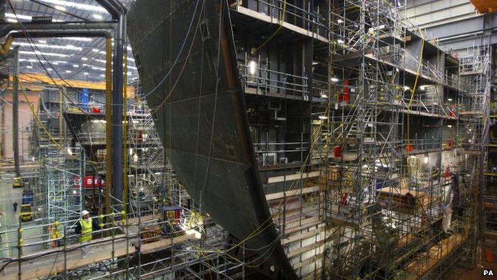 BAE Systems ends shipbuilding in Portsmouth - BBC News