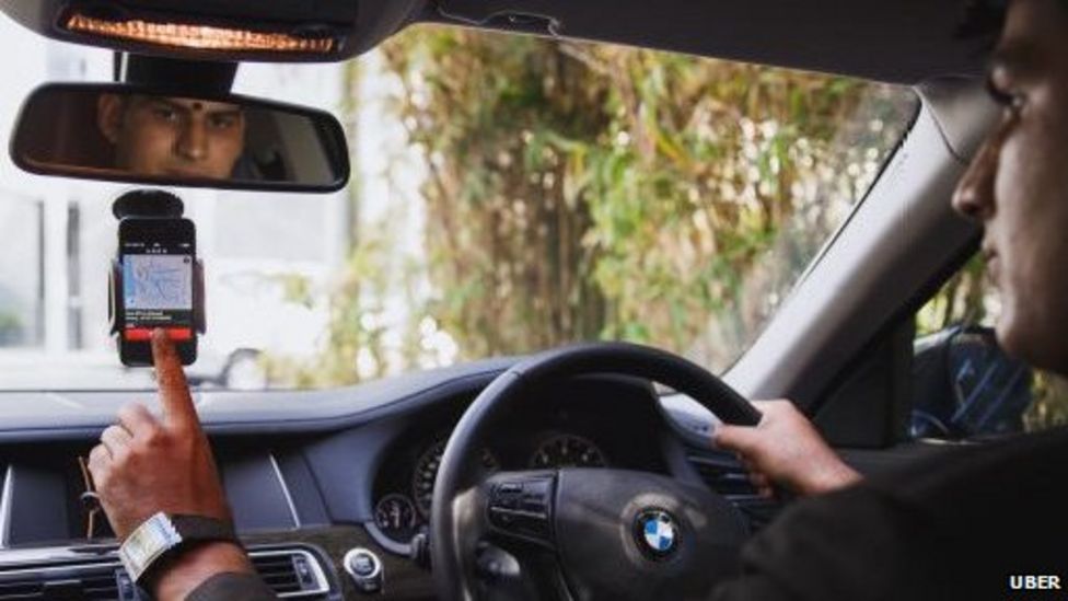 Taxi firm Uber starts same-day grocery delivery service in US - BBC News