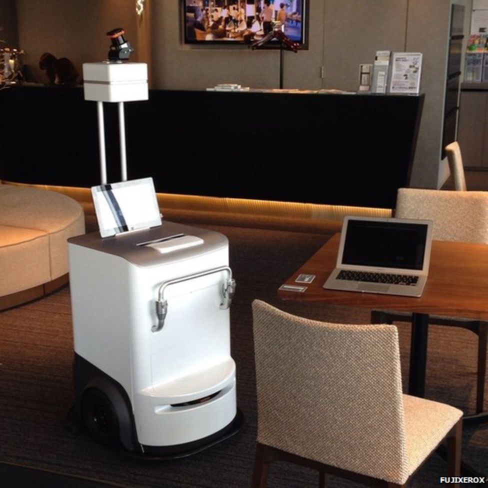 Fuji Xerox printer 'comes to your desk' with documents - BBC News