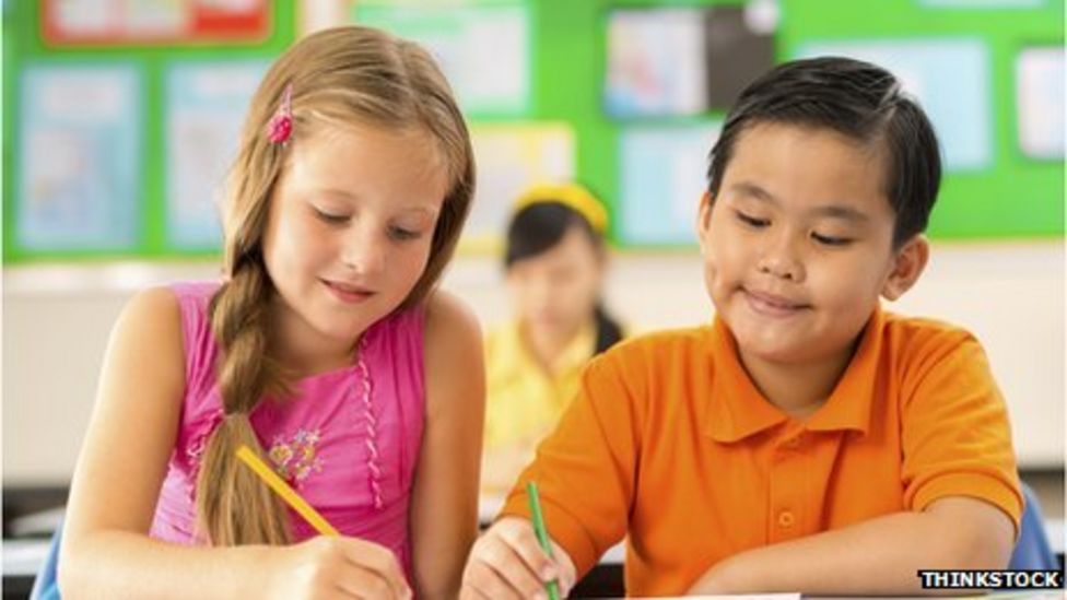 Pupils begin 'tough' new national curriculum - BBC News