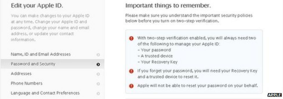 Apple iCloud security exploit is a concern, experts say - BBC News