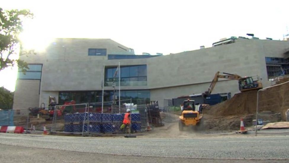 Bangor's £45m Pontio arts centre postpone opening show - BBC News