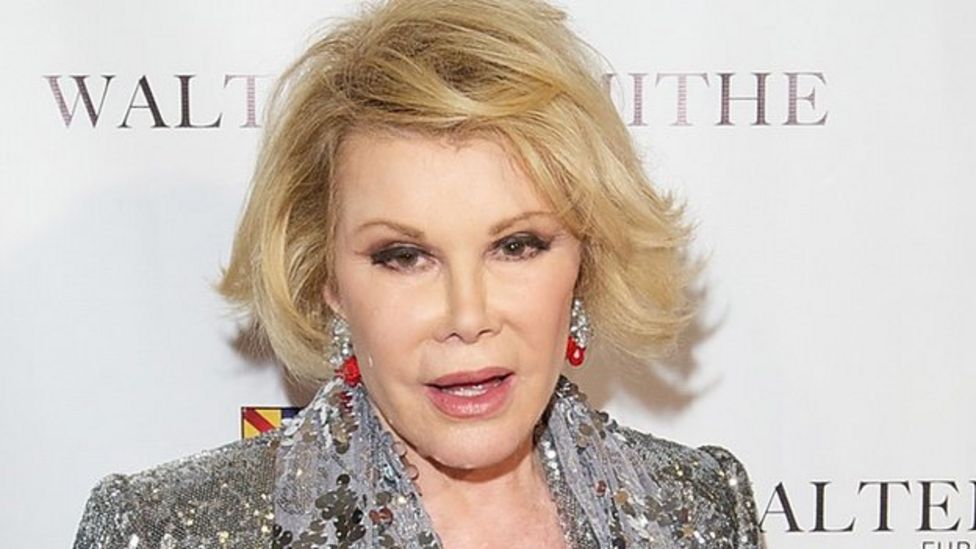 Comedian Joan Rivers dies aged 81 - BBC News