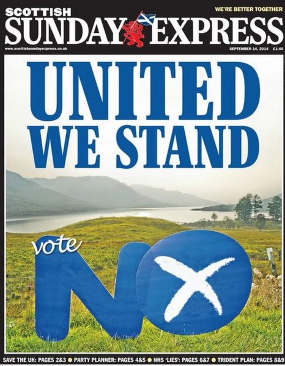 What the Scottish papers say - BBC News