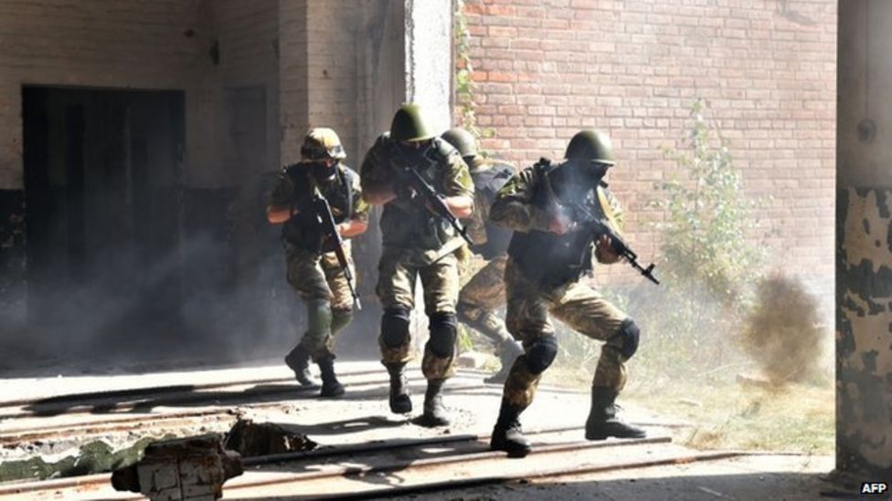 Nato members 'start arms deliveries to Ukraine' - BBC News
