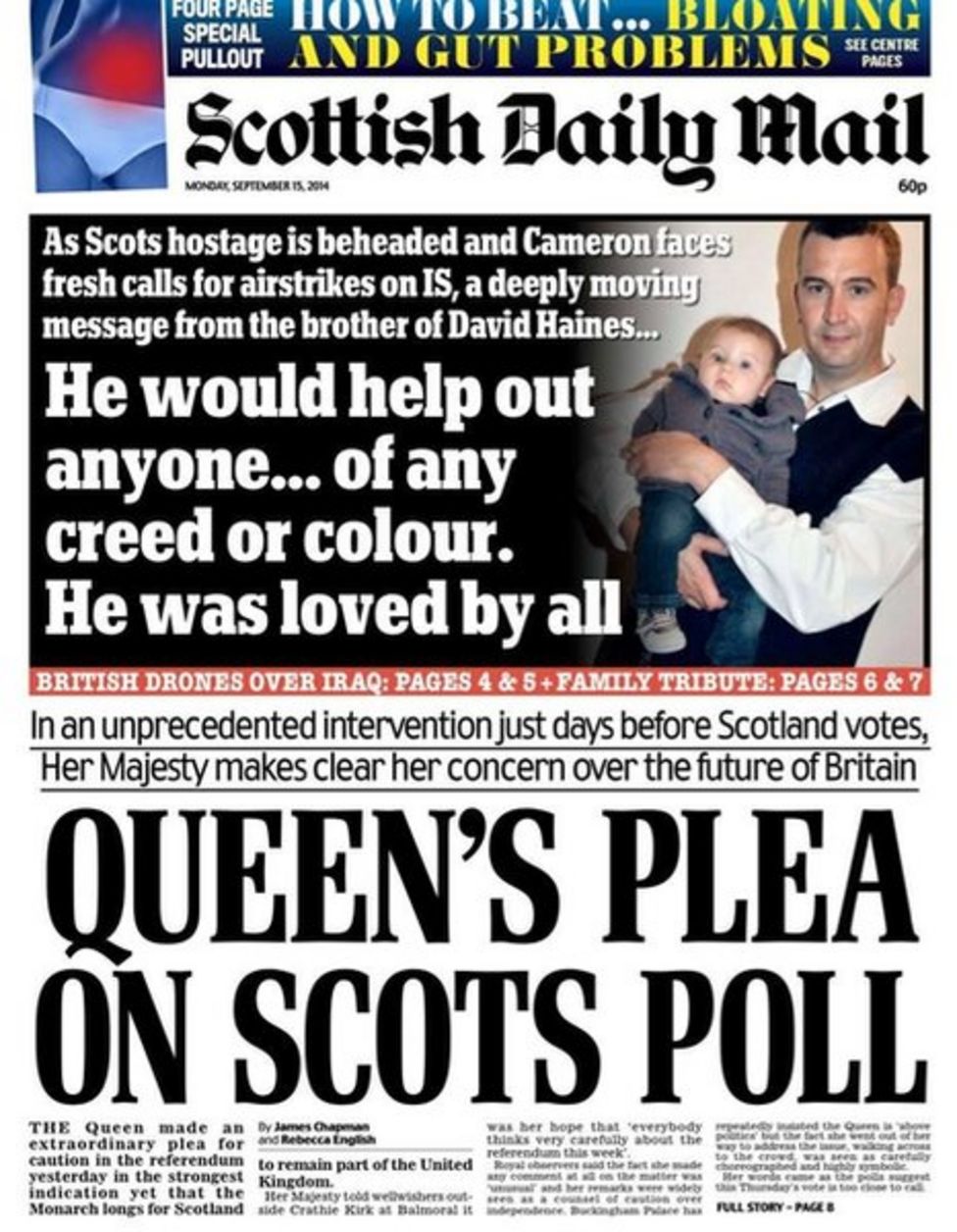 What the Scottish papers say - BBC News
