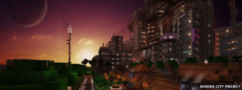 Seven spectacular Minecraft creations - BBC News