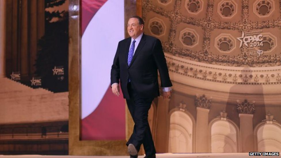 Former Governor Mike Huckabee hints at 2016 presidential run - BBC News Former Governor Mike Huckabee hints at 2016 presidential run - BBC News
