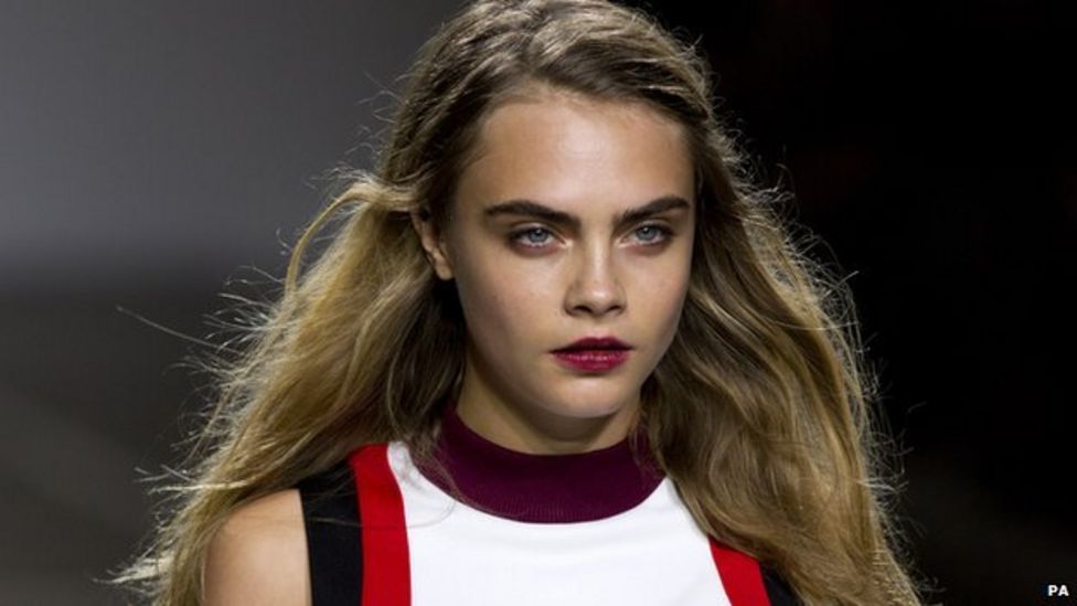 Model Cara Delevingne lands key role in film - BBC News