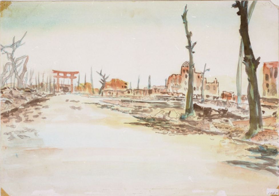 Hiroshima survivors' art to go on show - BBC News