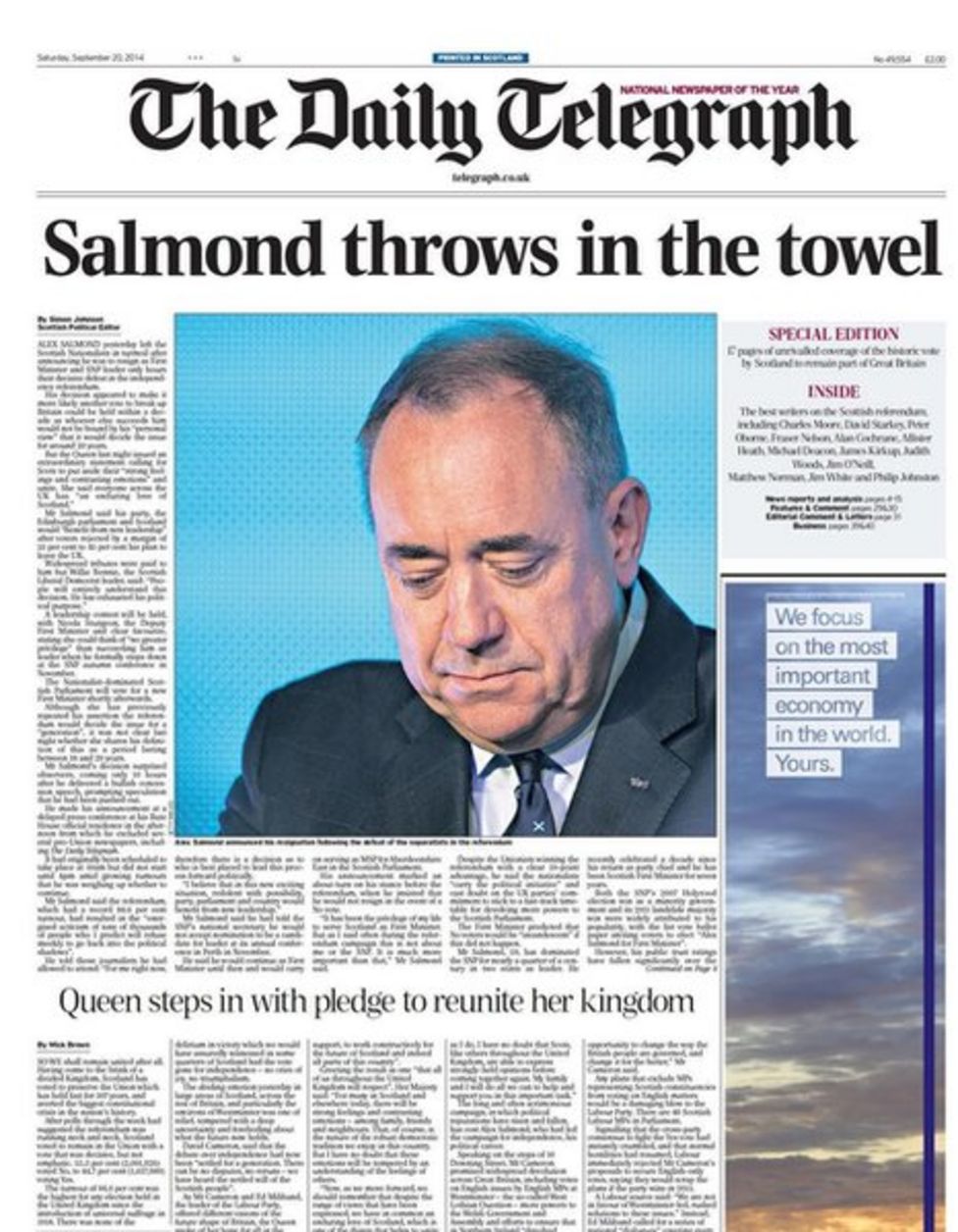 What the Scottish papers say - BBC News
