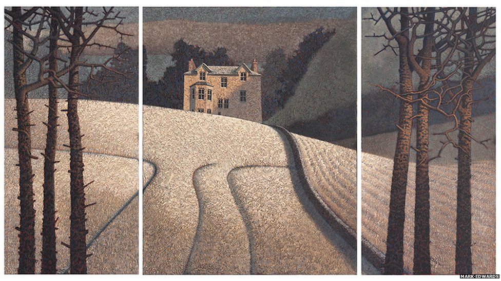 Country gents: New exhibition by Sutherland surrealist - BBC News