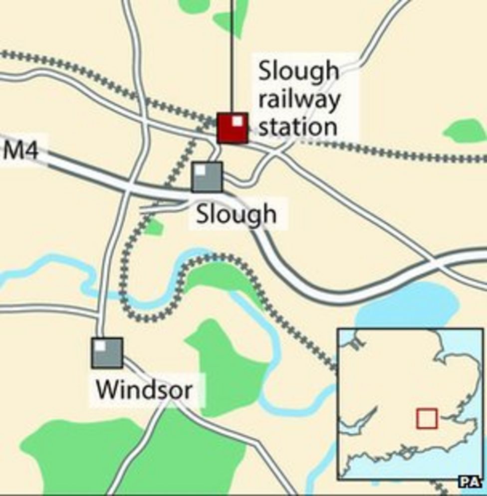 Slough station deaths: Mother and son killed by train - BBC News