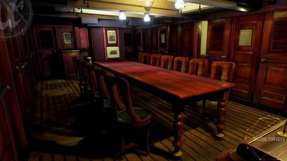 3D virtual reality tours of RRS Discovery developed - BBC News