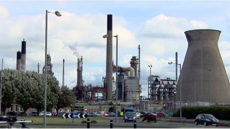 'No risk' from leak at Grangemouth industrial complex - BBC News