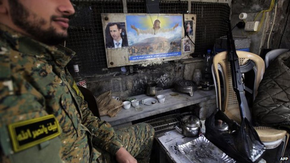 Syria: Assad loyalists concerned by rise of paramilitaries - BBC News