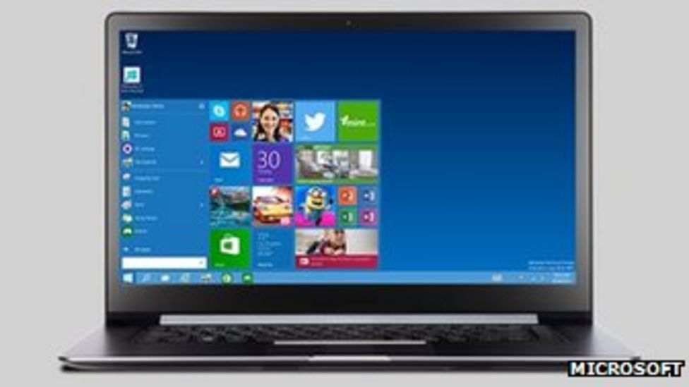Microsoft unveils Windows 10 system with Start Menu - BBC News