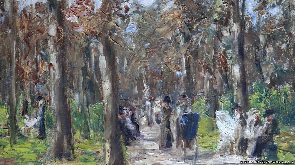 Leicester New Walk Museum exhibits German Expressionist art - BBC News