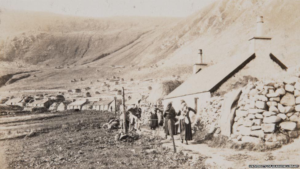 Rare images of St Kilda's 'modern primitives' found - BBC News