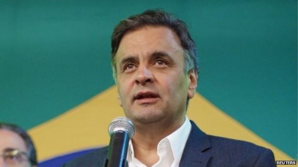 Brazil's Neves aims to follow grandfather to top job - BBC News