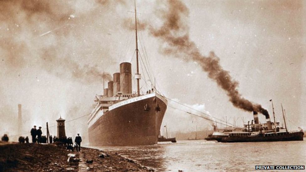 Titanic: Privately-held photos of liner's launch shown for first time ...