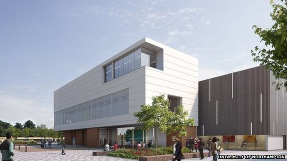 Northampton University campus plans unveiled - BBC News