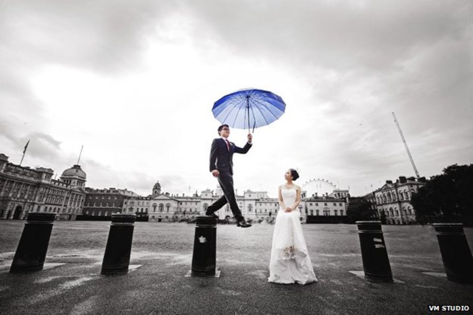 Why Chinese couples are having their wedding photos taken in London ...