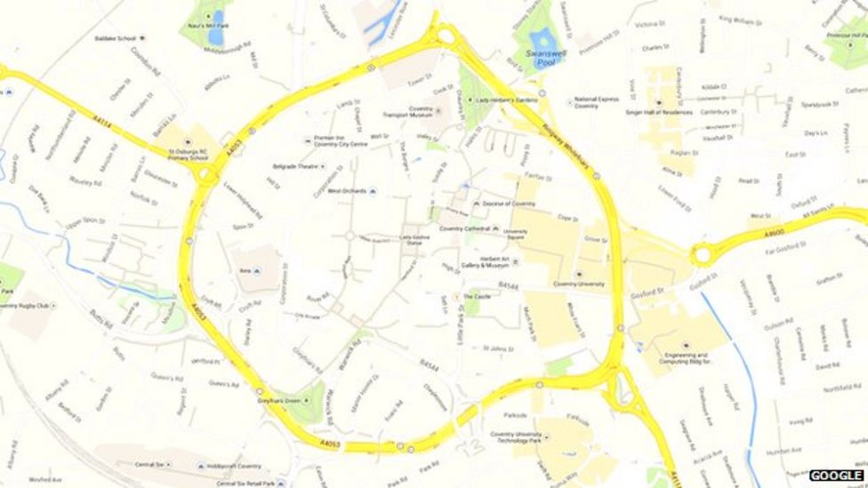 Coventry ring road to become motorsport circuit - BBC News