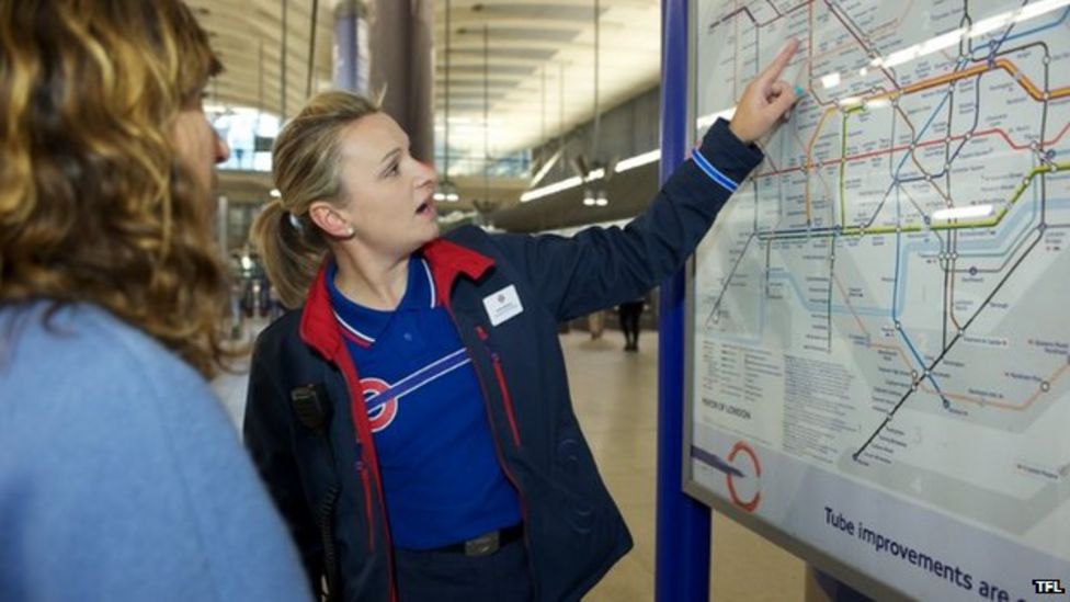 London Underground staff get new designer uniform - BBC News