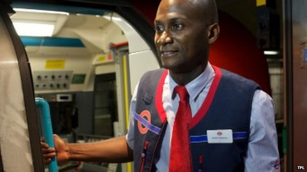London Underground staff get new designer uniform - BBC News