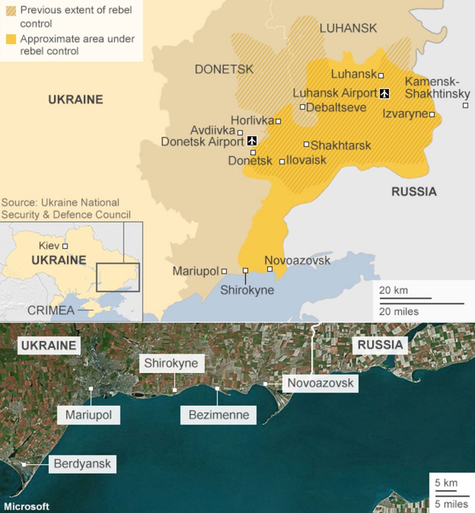 Ukraine Crisis Poroshenko Orders Troops To Key Cities Bbc News