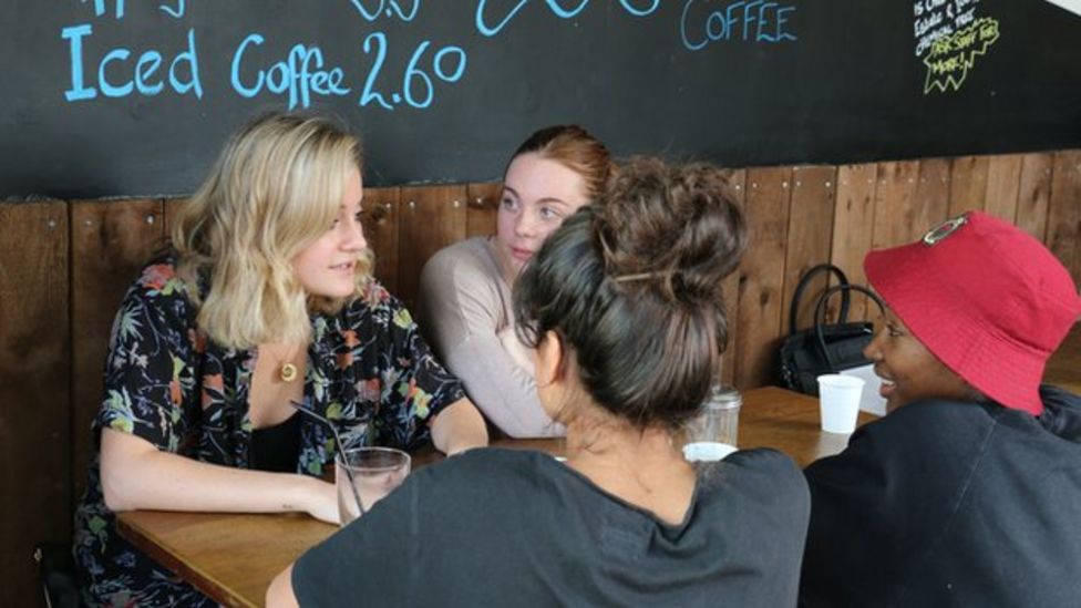 Some Girls cast say they are 'just as funny as boys' - BBC News