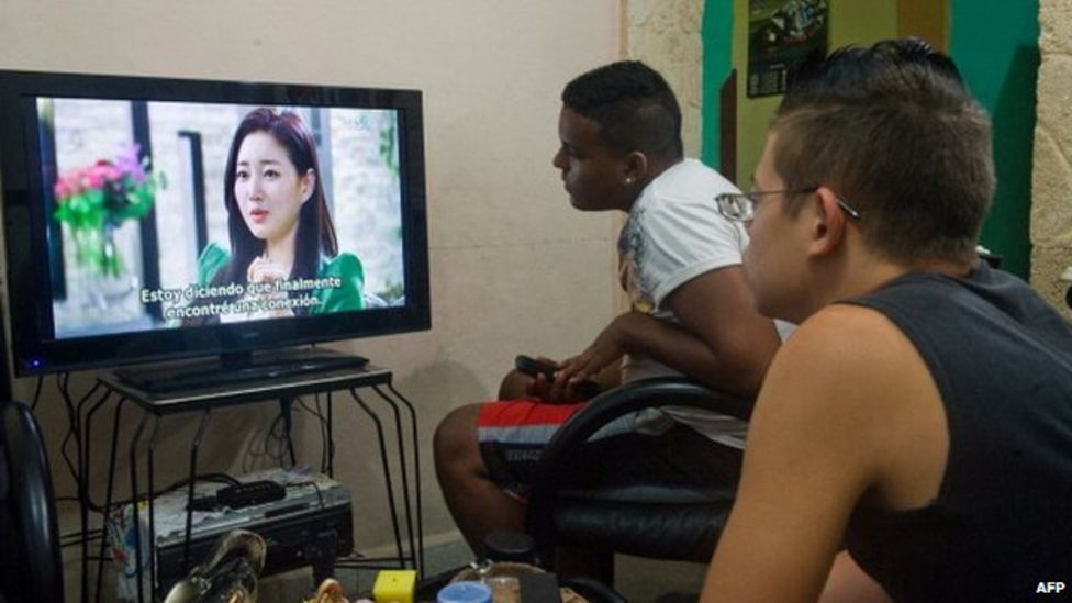Cuba: Viewers enthralled by South Korean soap operas - BBC News